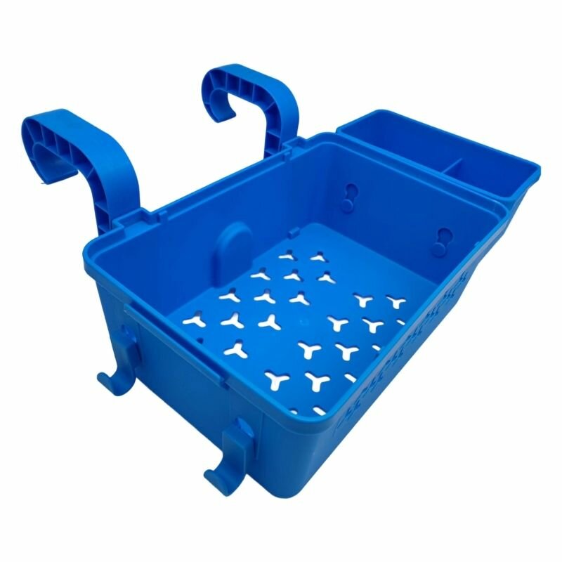 Подвесная корзина для бассейна хранения в бассейне хранения-синий