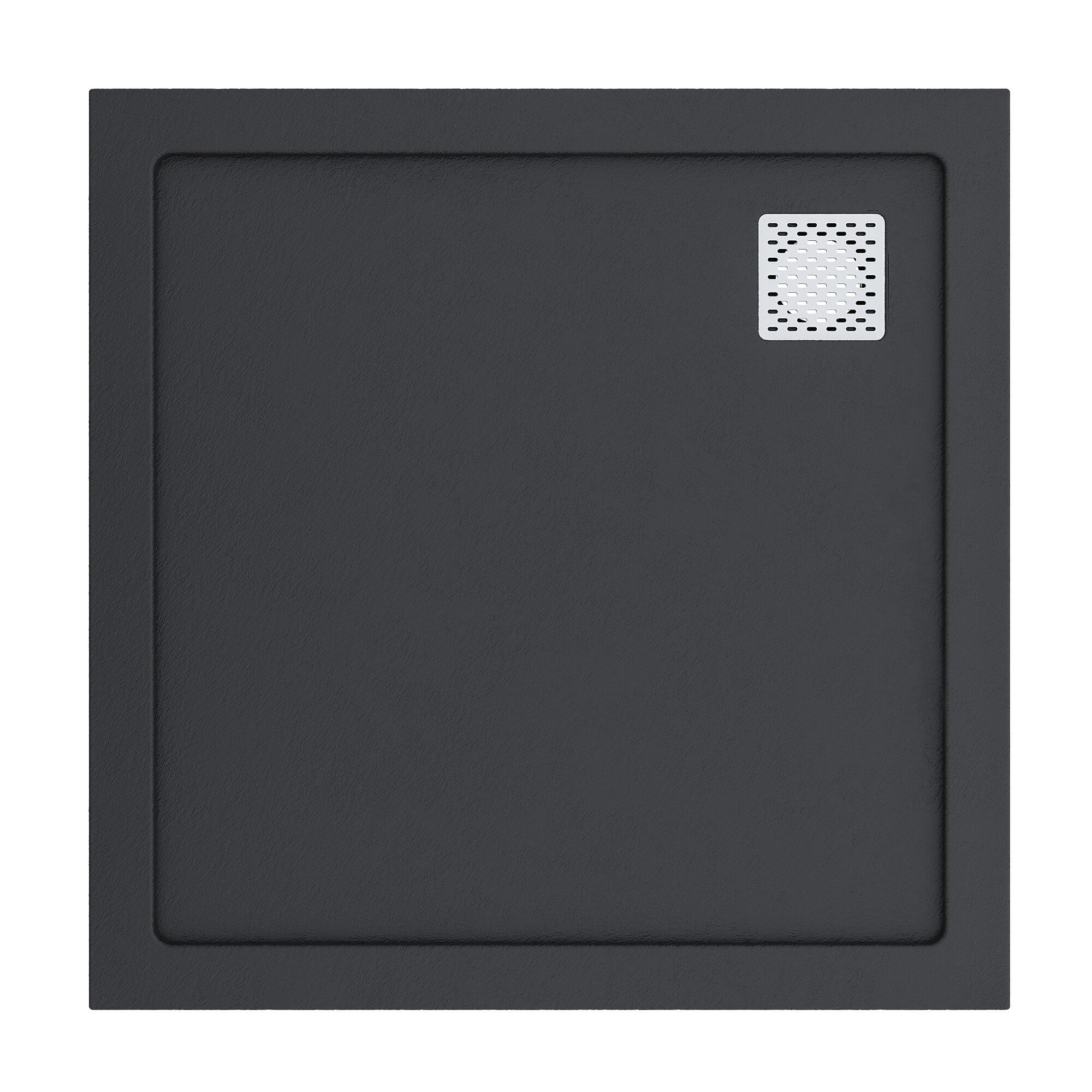 Поддон душевой Aquarius 100х100 , стоун, черный