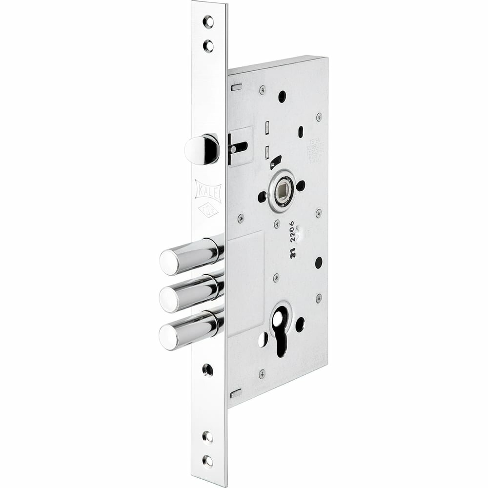 Врезной замок KALE KILIT 252 R CR PB