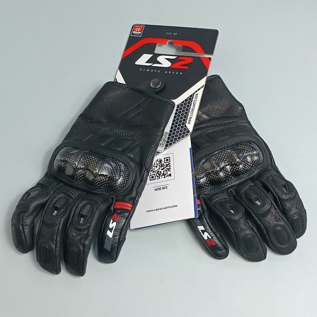 LS2 Мотоперчатки SPARK MAN GLOVES (черный, M)