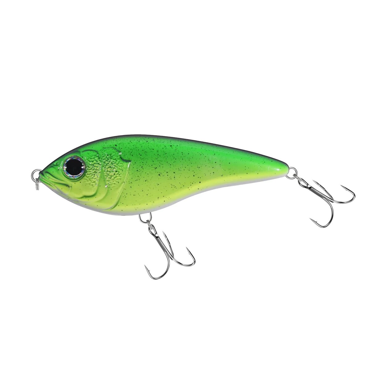 WATERBOY VIB Jerkbait, 12cm, 58g, C04, Зеленый