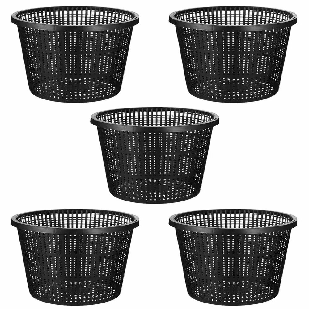 Сетчатые Горшки для Растений 8,3 дюйма Большие Сетчатые Горшки для Водных Растений Пластиковая Корзина Для Цветов