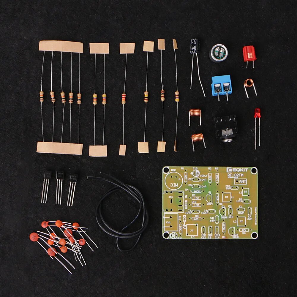 DIY Kit 88-108 МГц FM-передатчик с частотной модуляцией Беспроводной Микрофон Костюм