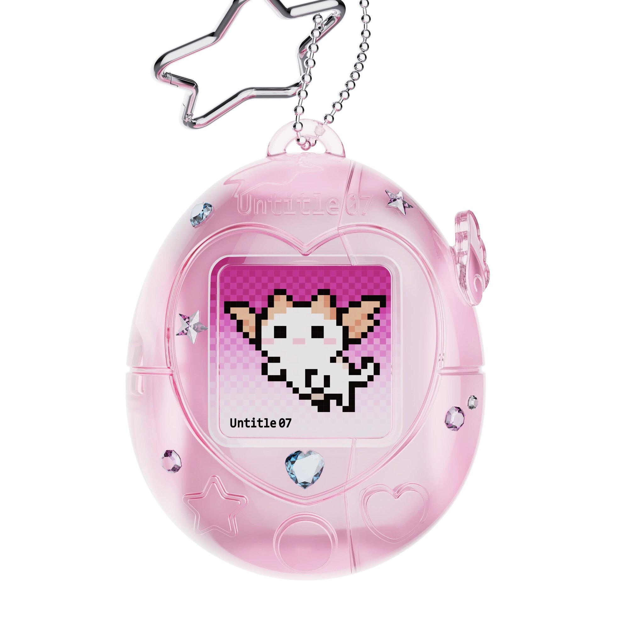 Виртуальный питомец Tamagotchi Uni розовый