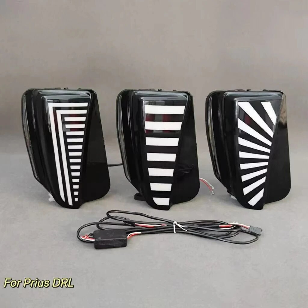 Для Prius Hybrid XW30 2012-2014 DRL светодиодные дневные ходовые огни угловой свет с желтым сигналом