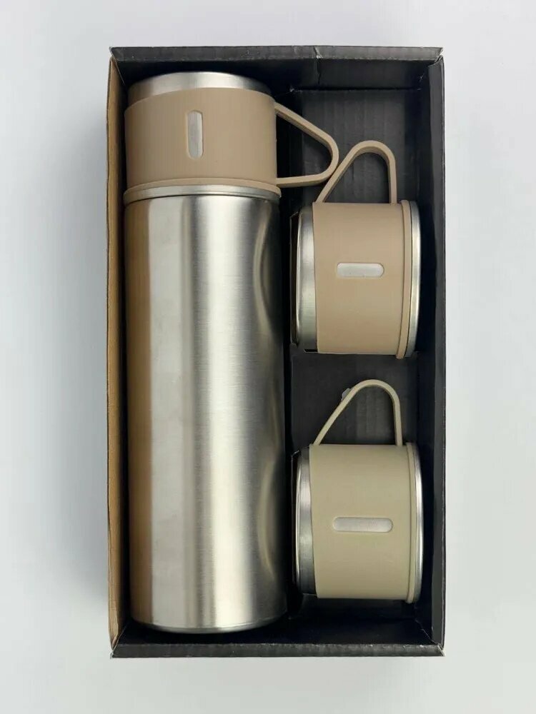 Термос С помпой, Ударопрочный корпус, 0.450 л