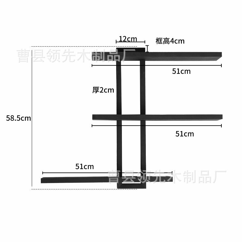 Настенная полка из дерева, 3-х частей, плавающие полки, полка для ванной, полка для гостиной, стеллаж для хранения книг