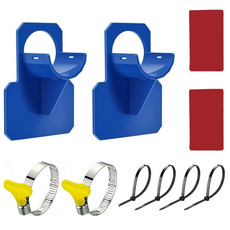 Держатель трубы для бассейна кронштейн водопровода-синий