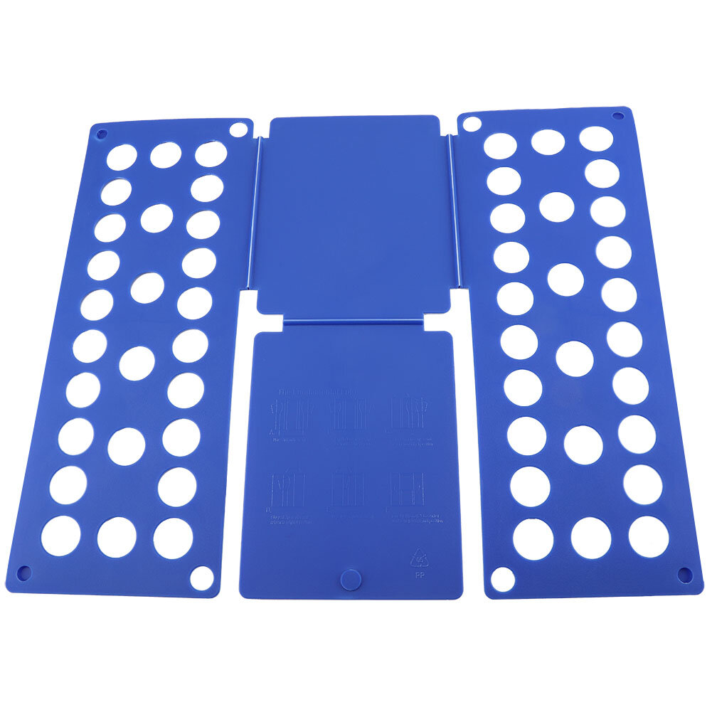 Clothes Organizer Closet Bundled Shirt Folding Board Fold Pants Adult Child Kid Sizes(Blue)