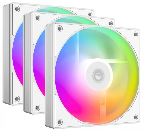 Вентиляторы для корпуса Id-cooling AS-120-ARGB-W TRIO