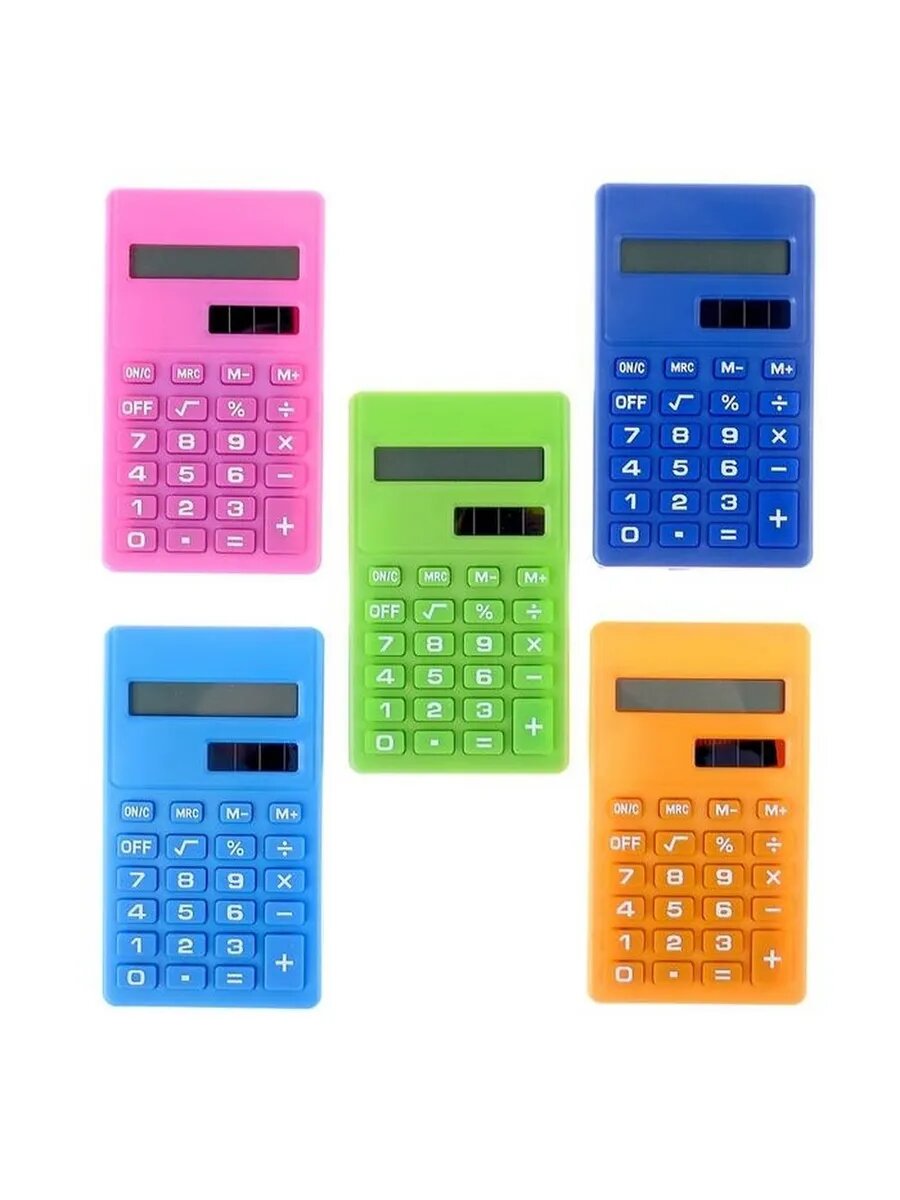 Компактный карманный калькулятор 8-разрядный