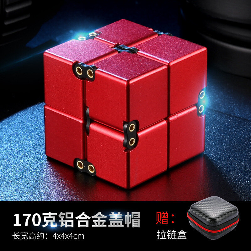 Дропшиппинг Бесконечный Магический Куб Трансформируемый Артефакт для Снятия Стресса для Взрослых Металлический Сплав Куб Игрушка для Пальцев