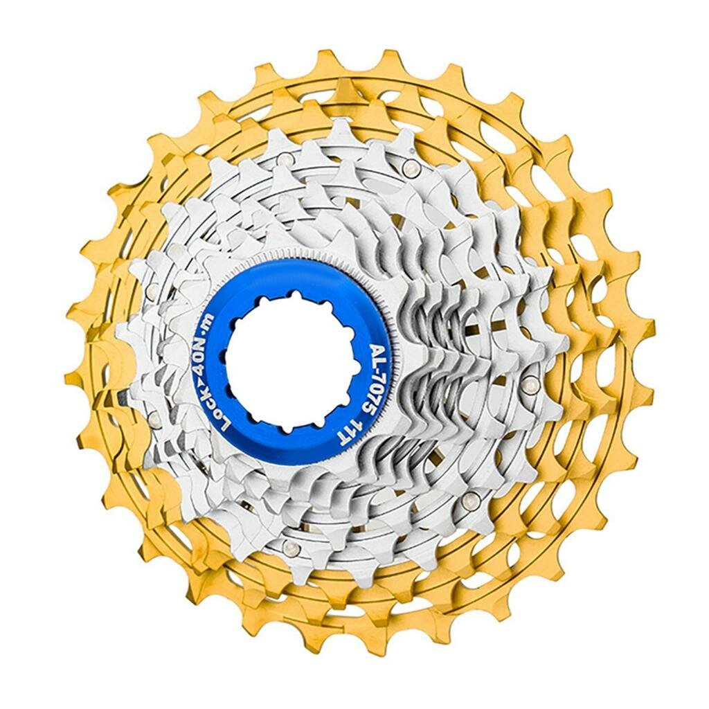 Кассета 11-32T/34T 11 скоростей, Золото 11S 34T