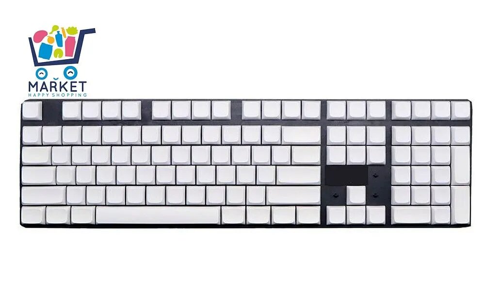 Кейкапы для механической клавиатуры 134 шт. пустые клавиши PBT