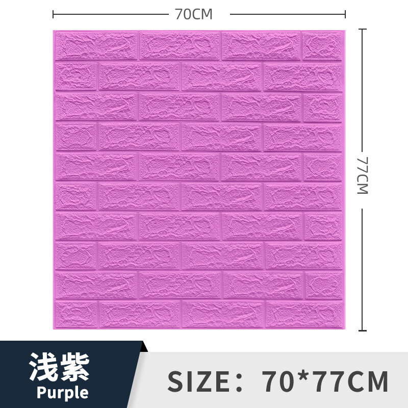 3D пенопластовые наклейки на стену, самоклеящиеся обои, декор для арендных помещений, оптовая продажа, фоновая стена, противоударные, мягкие, водонепроницаемые обои