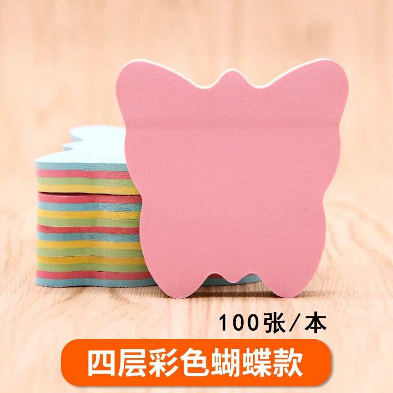 Цветные липкие заметки, офисные канцтовары, креативные блокноты для заметок, рвущиеся, простые для студентов, сильные клейкие заметки, оптовая продажа