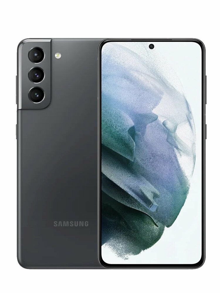 Смартфон Samsung Galaxy S21 8/256ГБ, Android 11, NFC, 3 камеры,