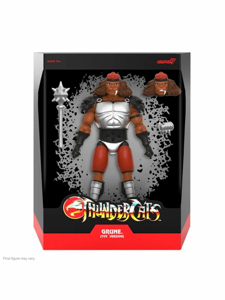 Фигурки Super7 ThunderCats ULTIMATES! Wave 9 Series Action Figure Grune The Destroyer (Toy Recolor)(7inches)