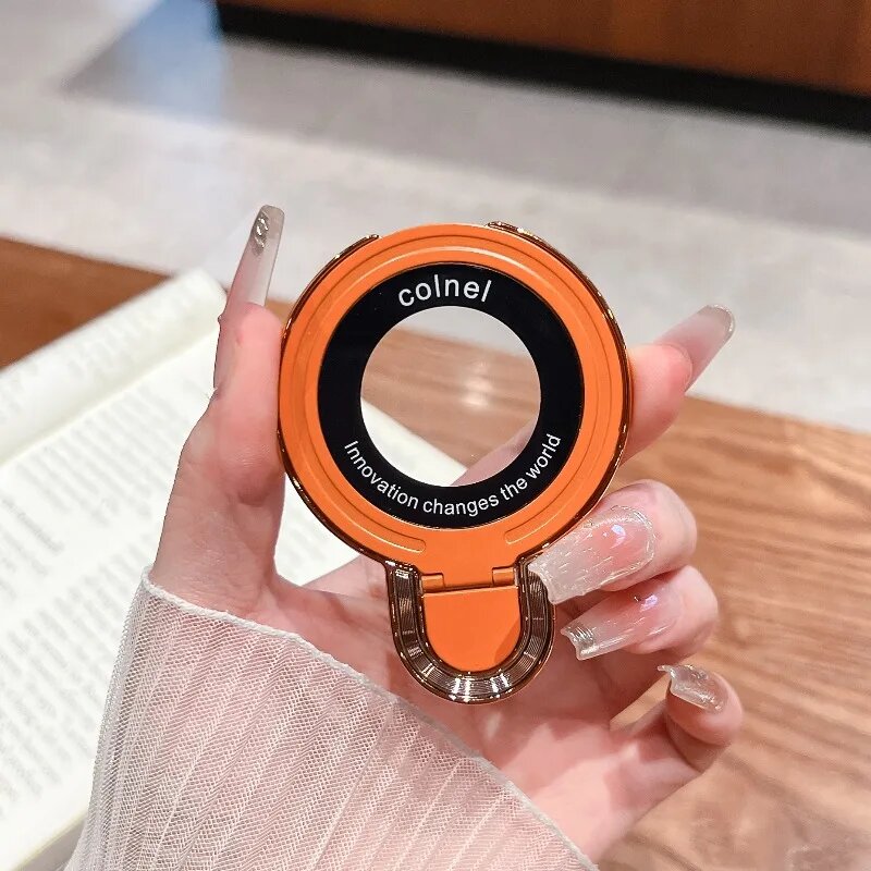 Оранжевый складной держатель для телефона Colnel
