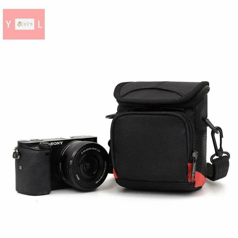 Чехол-фотосумка для фотоаппарата мини черного