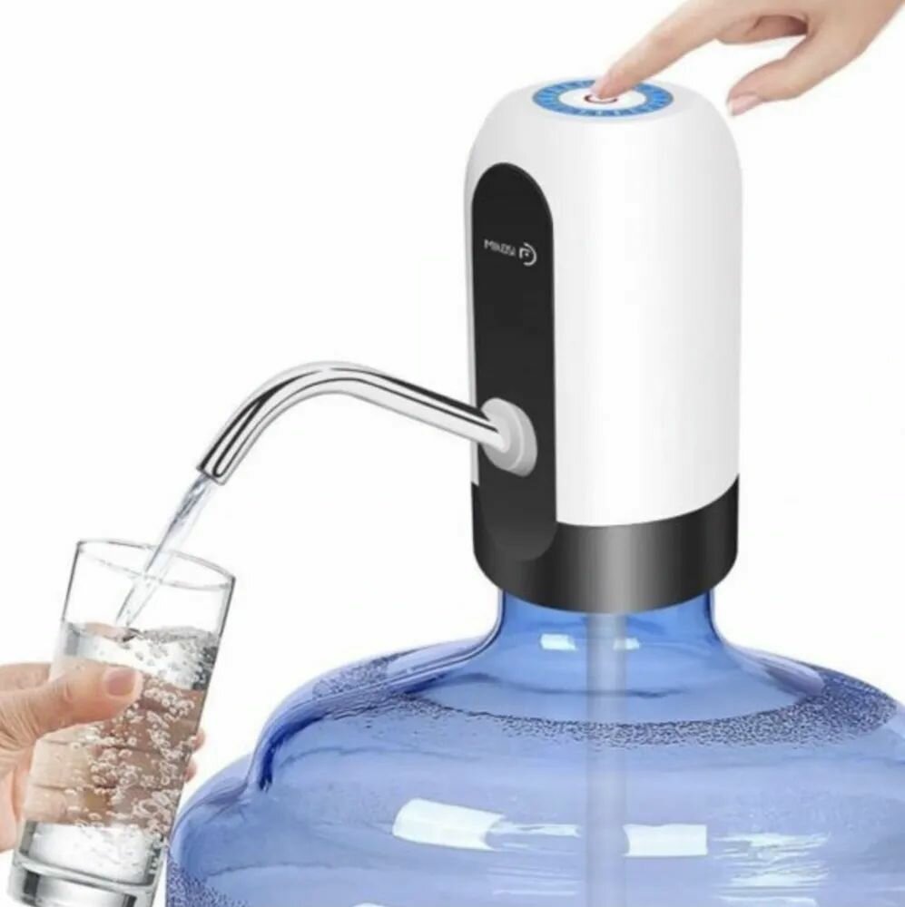 Электрическая помпа для воды Aqua Work "SMixx", перезаряжаемая, USB зарядка, 19л.