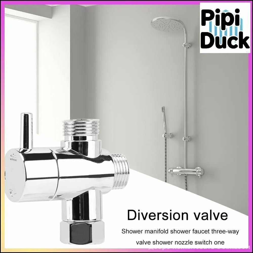 Переключатель дивертора душевой лейки, дивертор, Подходит для ванных комнат-новинка