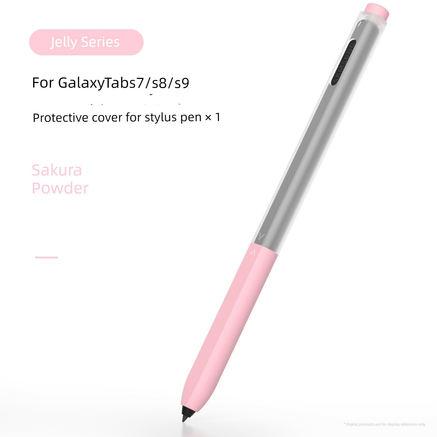 Чехол для стилуса, совместимый с планшетами SAMSUNG Galaxy Tab S11/S10/S9/S8/S7+, силиконовый защитный чехол для S10