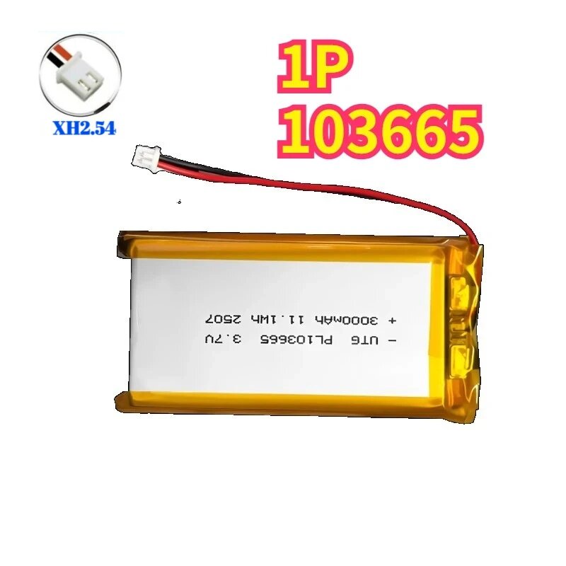Литий-полимерная батарея PL103665 3000mAh для T114 V2 LoRa 32 V3 1P 103665-3000mAh