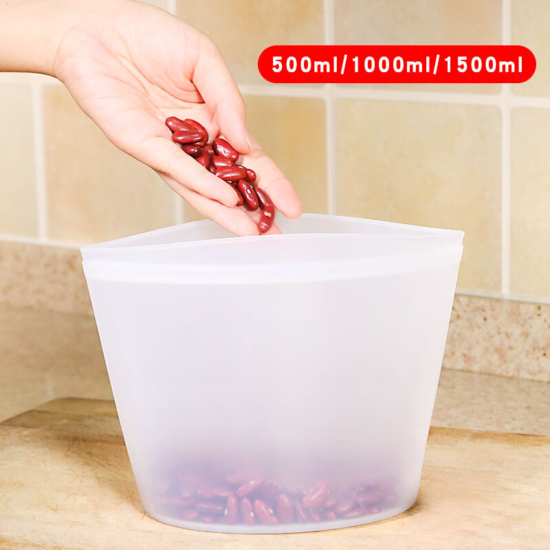 Герметичные силиконовые пакеты для хранения свежести, домашние пакеты для хранения молока в холодильнике, пакеты для хранения продуктов, самозакрывающиеся пакеты для еды, кухонные пакеты для хранения свежести