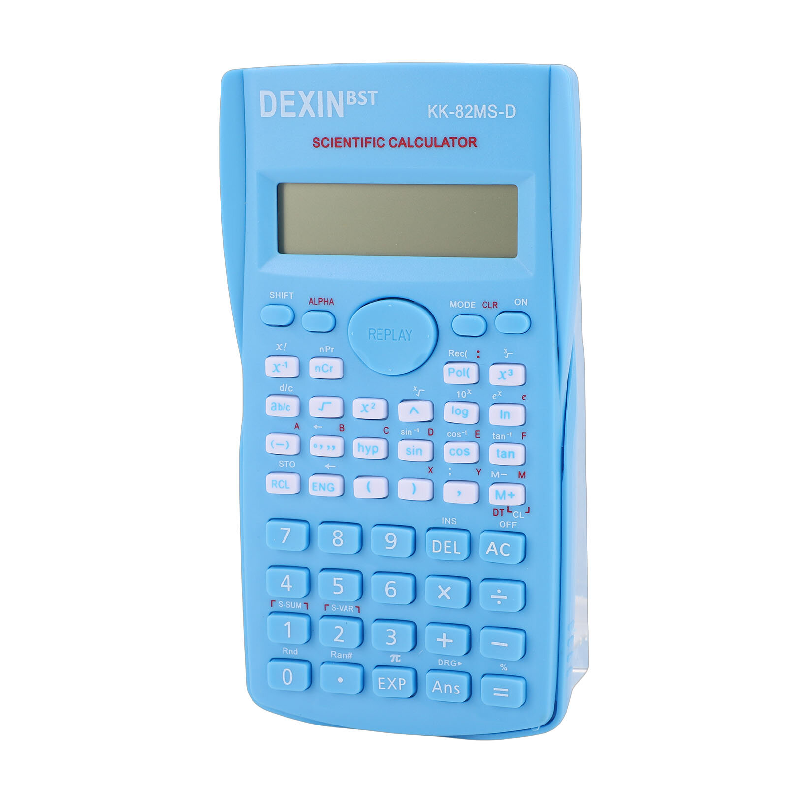 Scientific Calculator 12 цифр 240 Функции Многофункциональный калькулятор функций с скользящей твердой крышкой Blue