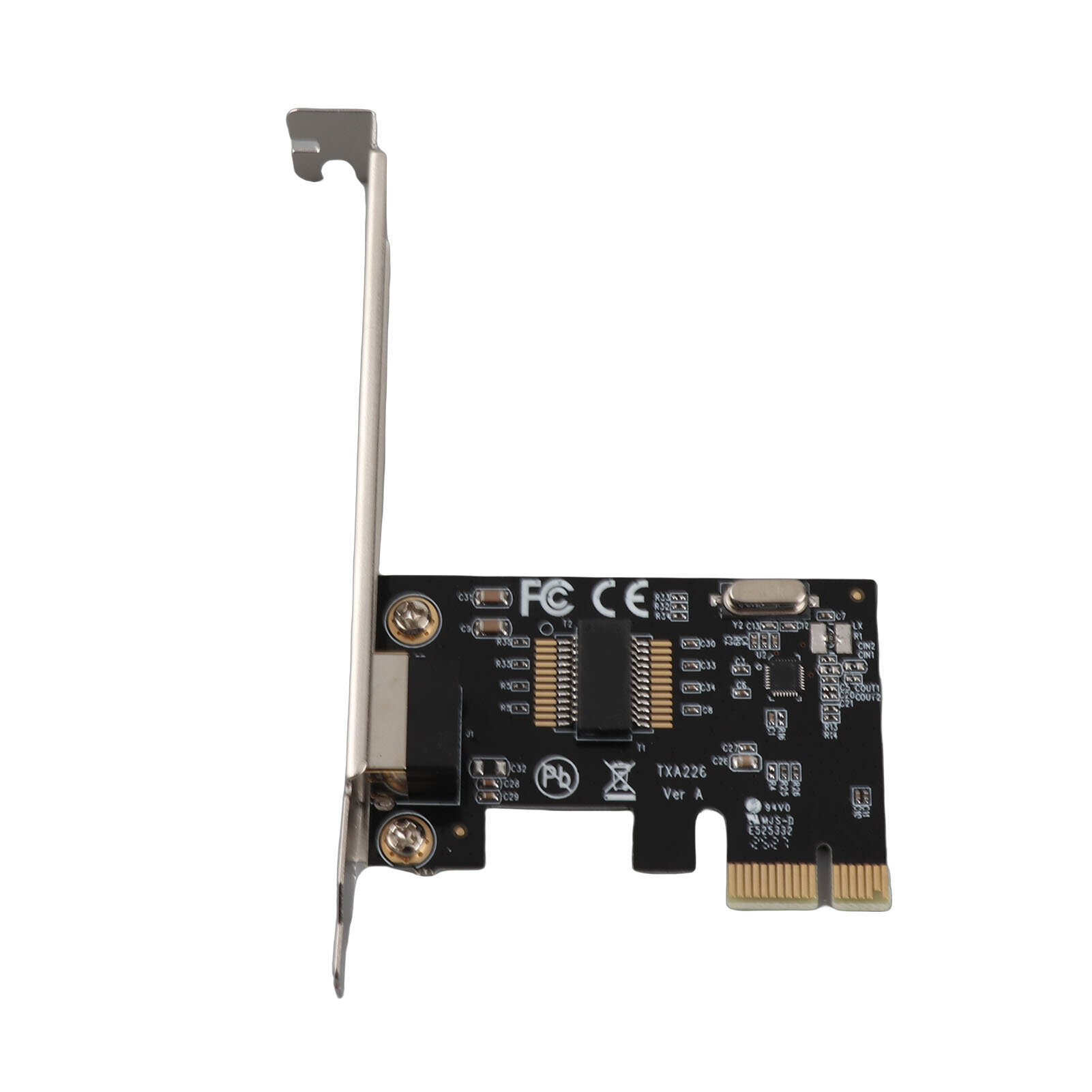 Сетевая карта PCIE 10 100 1000 Мбит / с автоматическое согласование наполовину полная дуплексная гигабитная карта Ethernet для компьютерного сервера