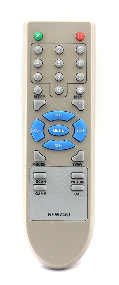 Пульт ДУ для телевизоров Hyundai/Izumi/Rolsen/Rubin NEW7461 (37M10)