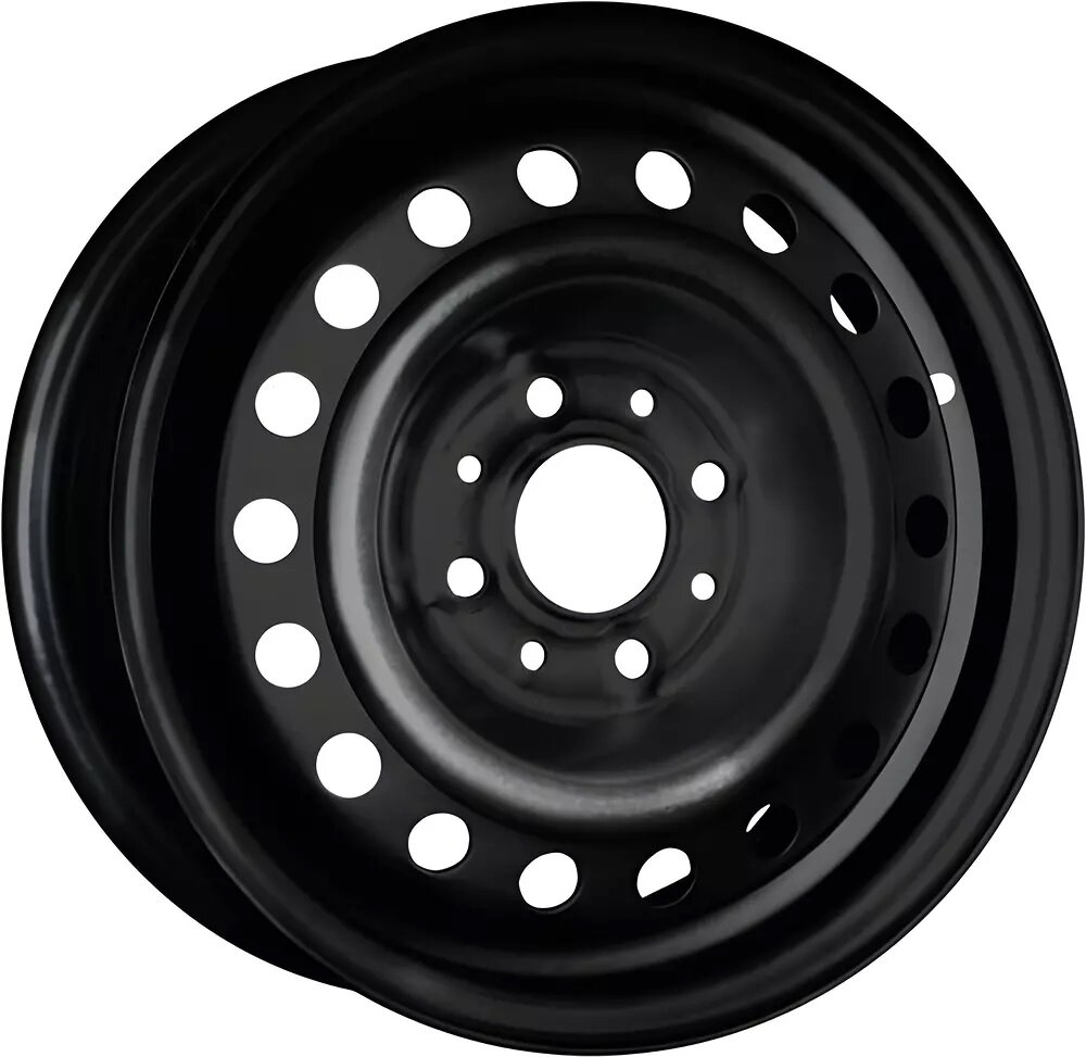 Евродиск 64A46R 6x15 4/100 ET46 d54,1 (black) Колесный диск для авто