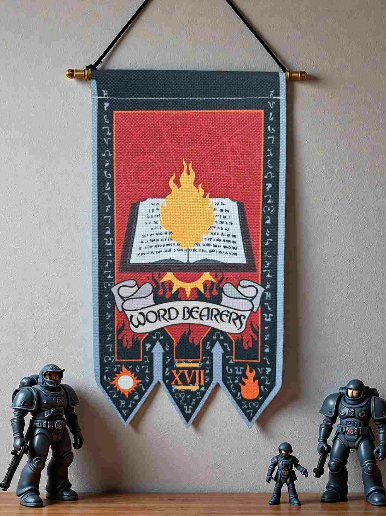 Боевой штандарт легиона 40K 30*16cm /11.8*6.3 inch