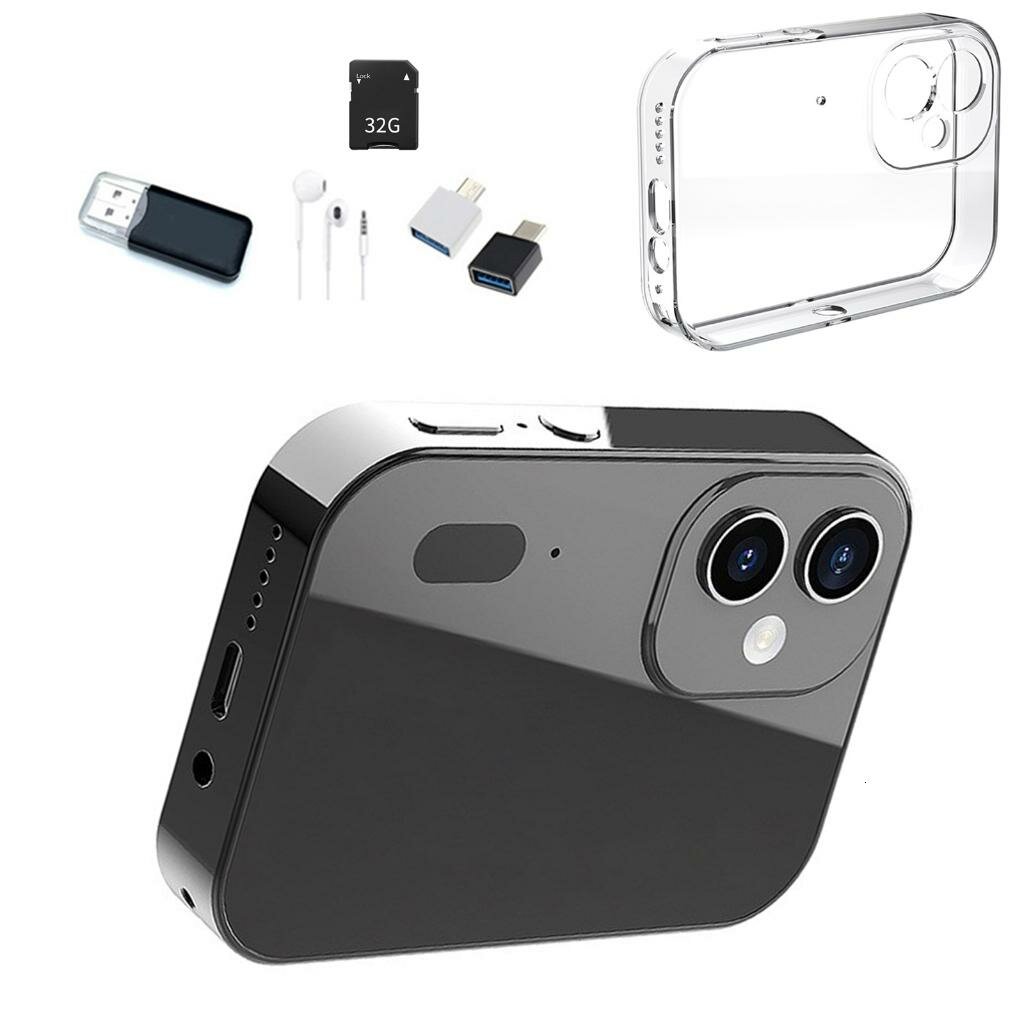 Тройная камера 64 Мп, 4K, 16-кратный зум, Черный