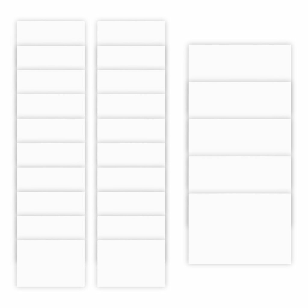 25 листов, используемых для лазерной гравировки, картон формата А4-белый