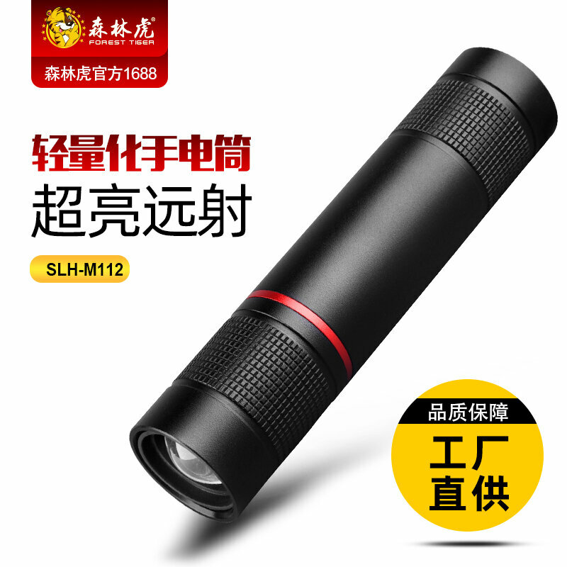 SLH-M112 Мини-многофункциональный перезаряжаемый фонарик с яркой светодиодной лампой для походов и домашнего