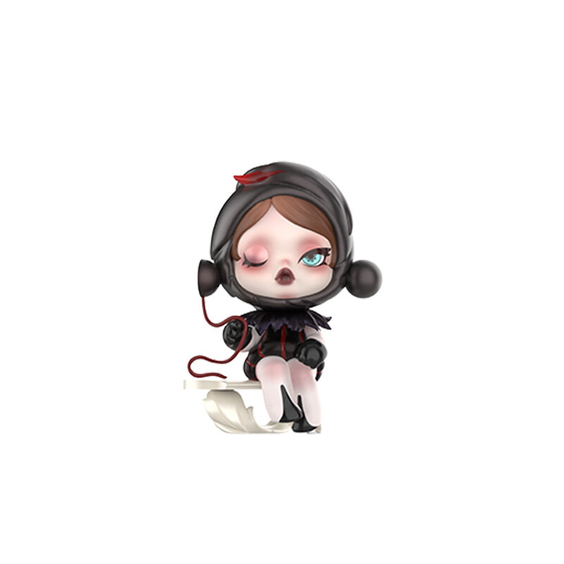 Фигурка унисекс POP MART SKULLPANDA Comic Collection, Confirmed-Li Sheng Image (Black) (Open)