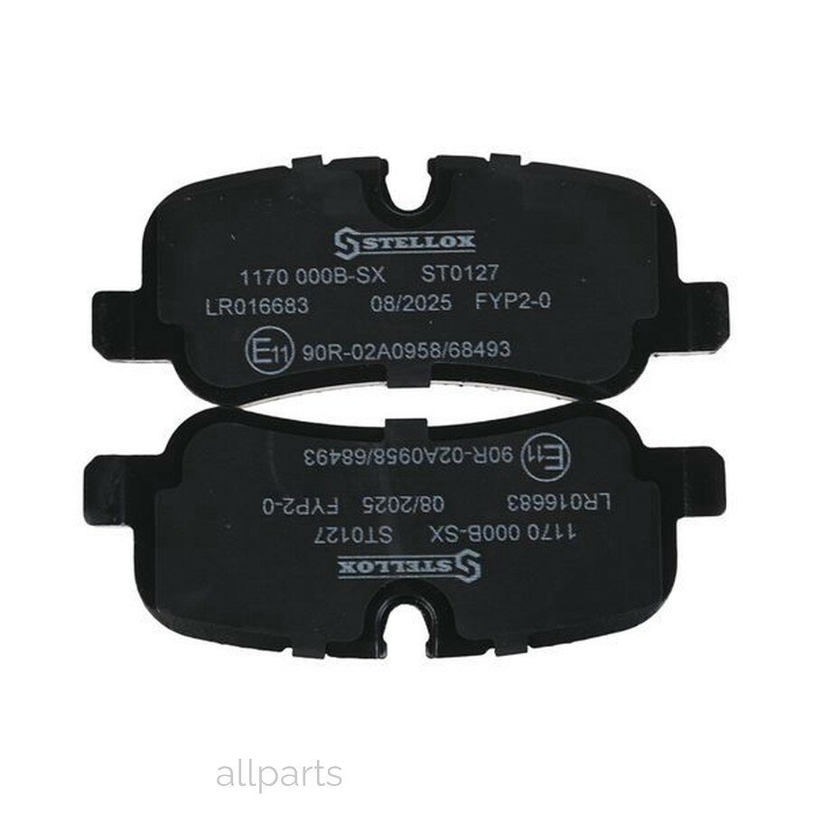 STELLOX 1170000BSX колодки диск. задн! с антискр. пл.\ Land Rover Discovery/Range Rover 4.4/2.7TD V6 04>