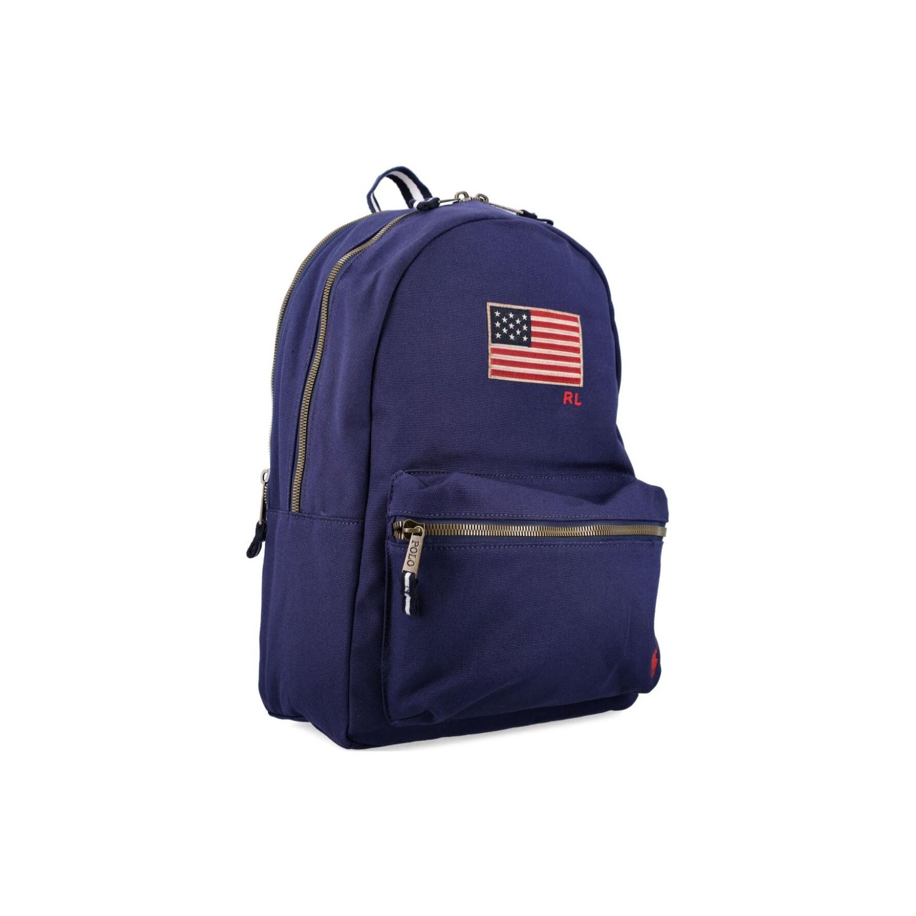 Сумка Polo Ralph Lauren, фактура стеганая, темно-синий — фото 1