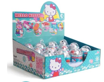 Sanrio Hello Kitty витые яйца игрушка B end box 12pcs