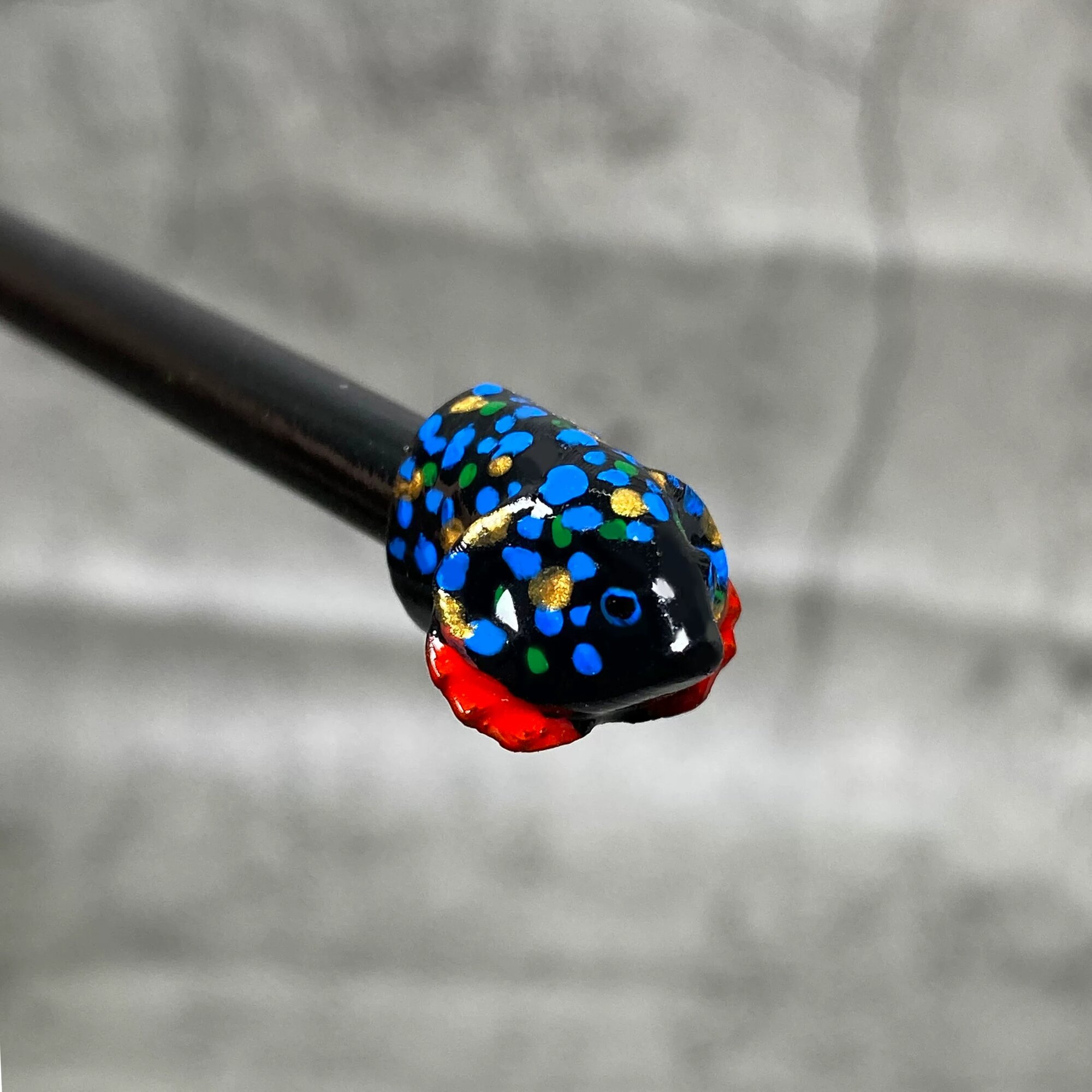 Ручная работа интерактивная игрушка для рыбок, темная серия, натуральные материалы