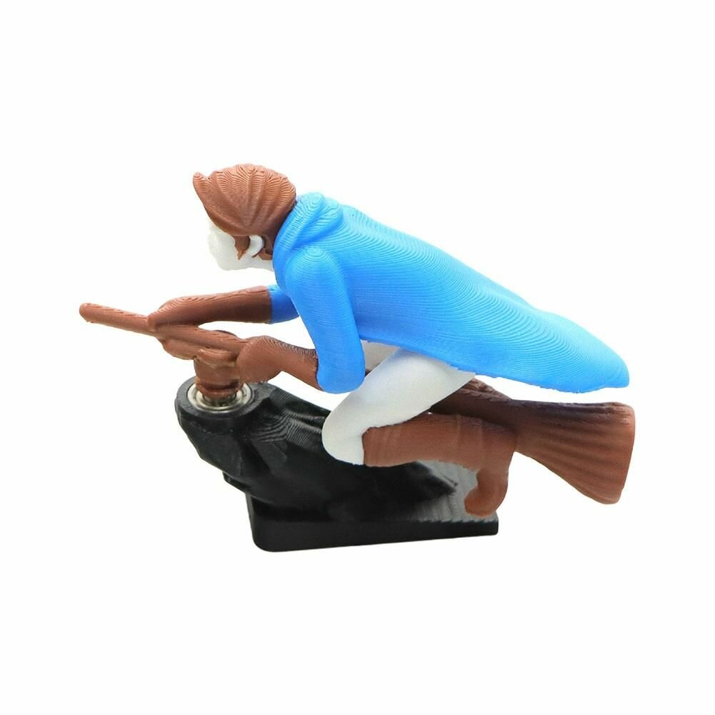 Игрушка для приборной панели автомобиля, волшебная метла ведьмы