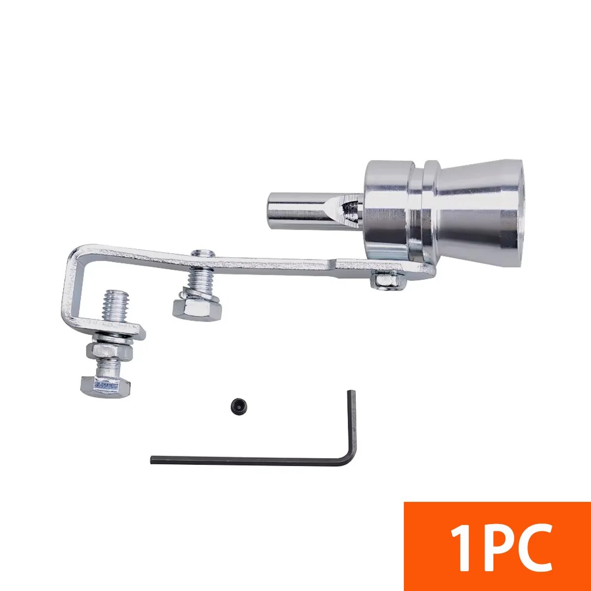 Универсальный Алюминиевый Автомобильный Глушитель, Турбосвисток, Выхлопная Труба, Турбинный Вентиляционный Клапан, Симулятор Bov