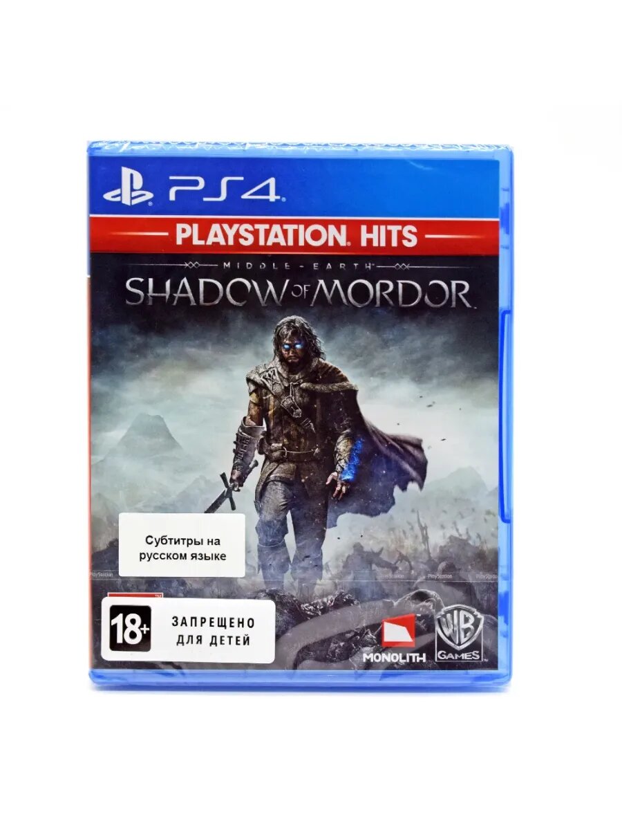 Middle-Earth Shadow of Mordor / Средиземье Тени Мордора Playstation Hits (PS4/PS5, рус.)