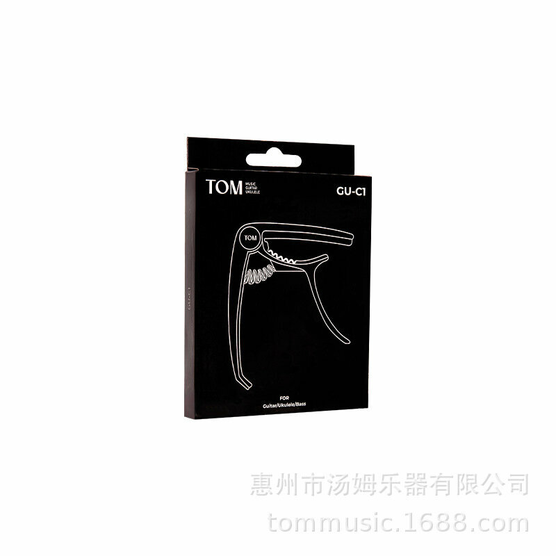 Универсальный каподастр для гитары/укулеле TOM, каподастр для укулеле, каподастр для электрогитары GU-C1