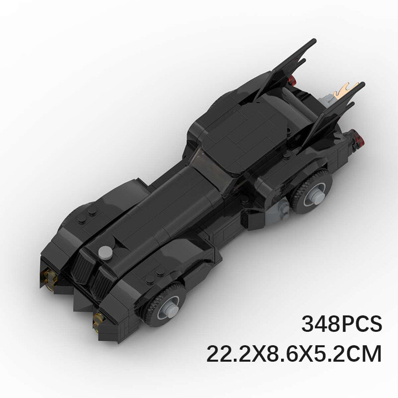 MOC-54749 набор классической головоломки Бэтмобиль супергерой DC игрушка интеллектуальная летучая мышь в сборе