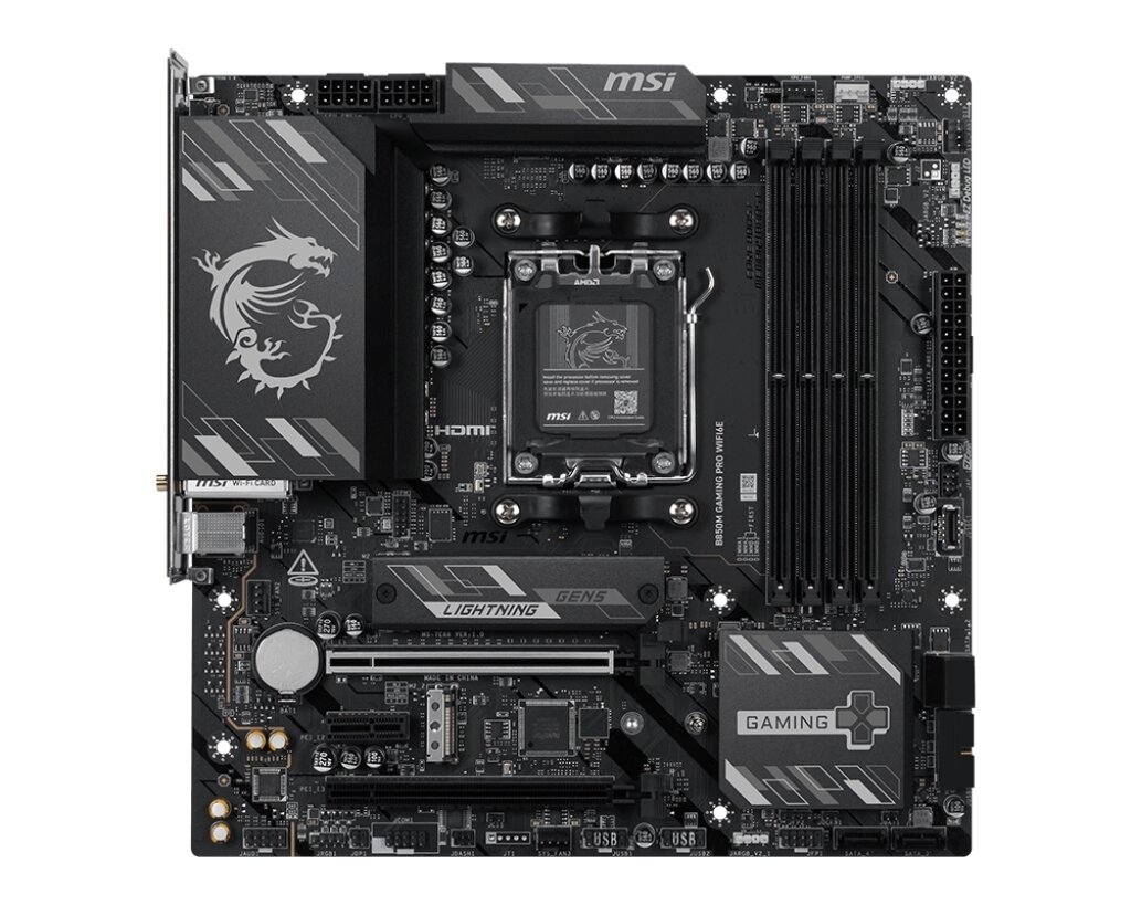 Материнская плата MSI B850M GAMING PRO WIFI6E