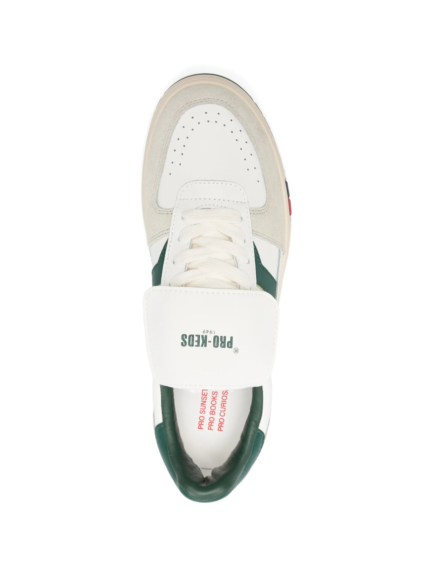 Кроссовки Pro-Keds Stripes strap sneakers, размер 40, white — фото 1