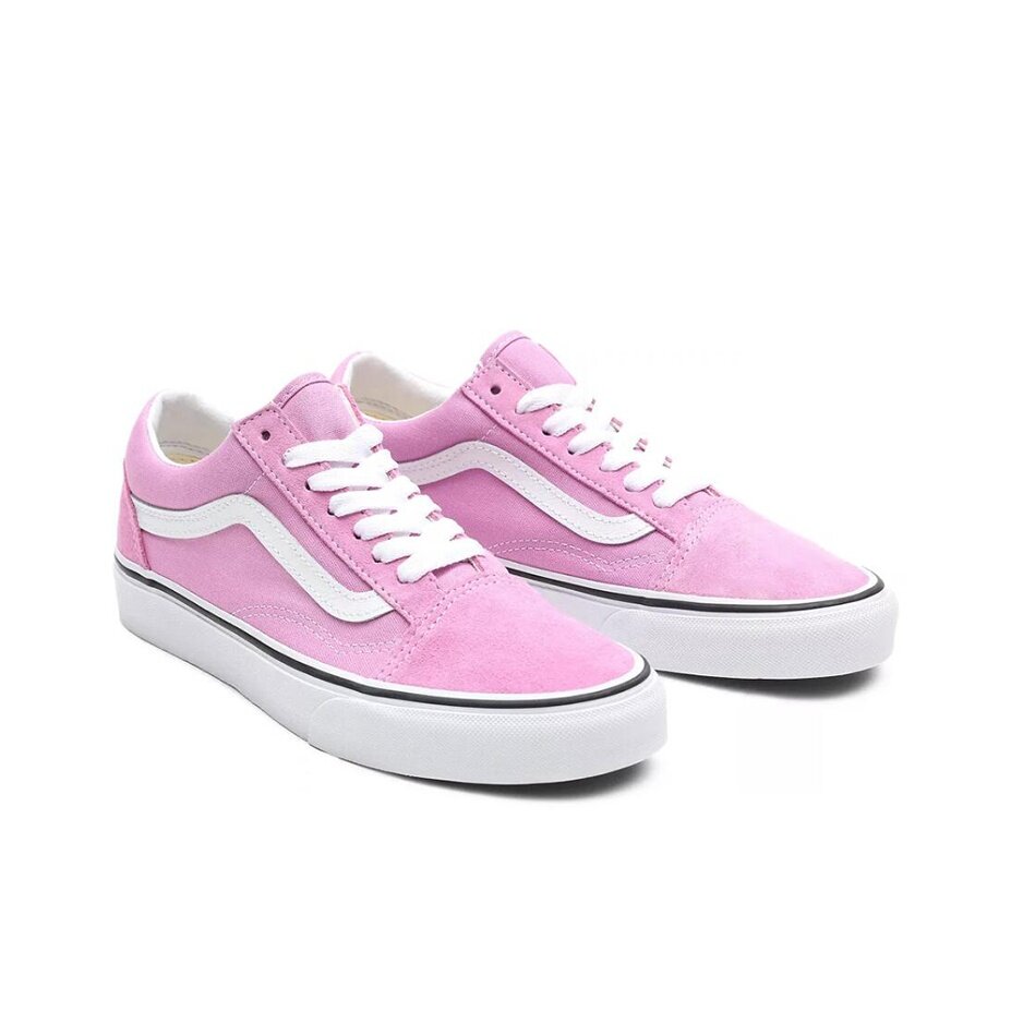 Кроссовки VANS Old Skool, размер EU 35 стопа (22CM), розовый, — фото 1